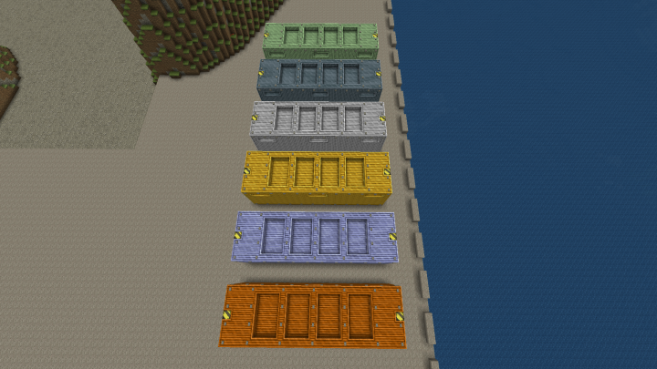Shipping Containers Version 2 (Modded) Minecraft Map