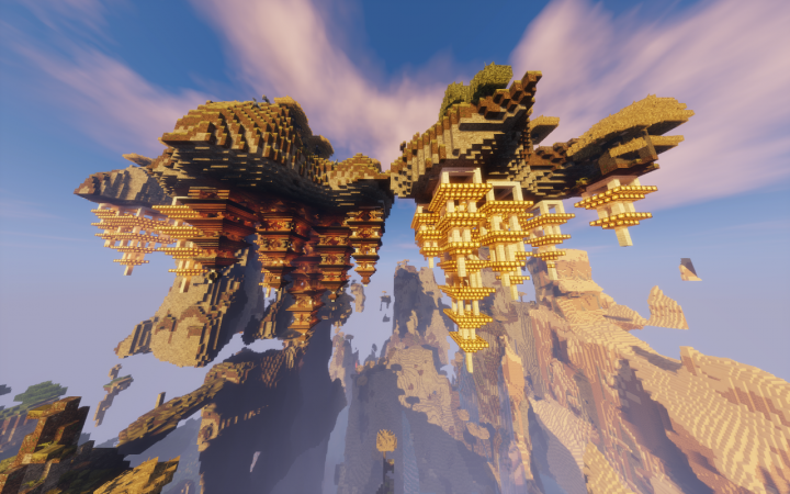 Sky Temple Minecraft Map