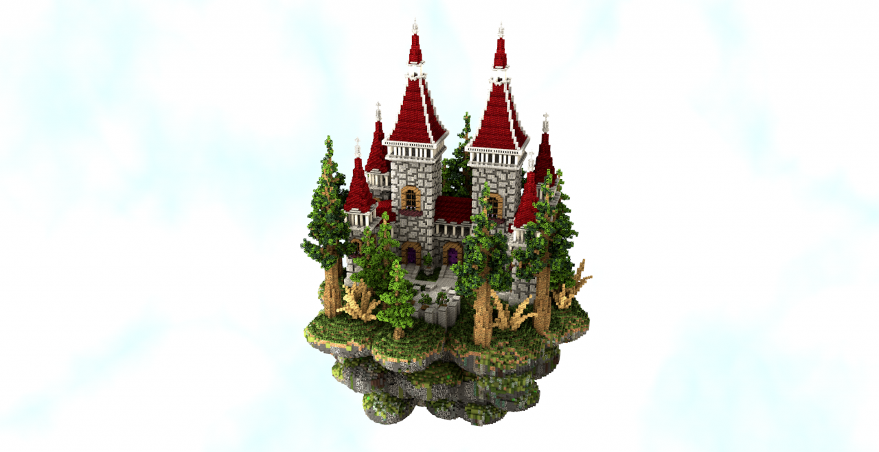 Rubin Castle - Server Hub Minecraft Map