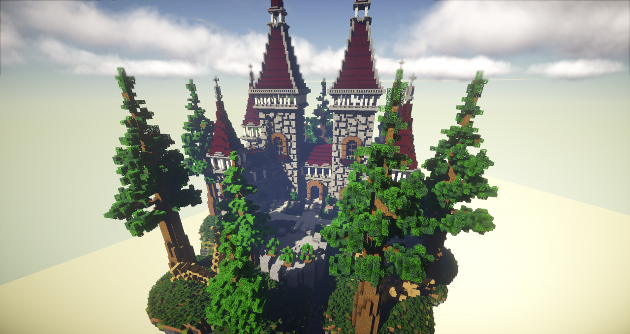 Rubin Castle - Server Hub Minecraft Map