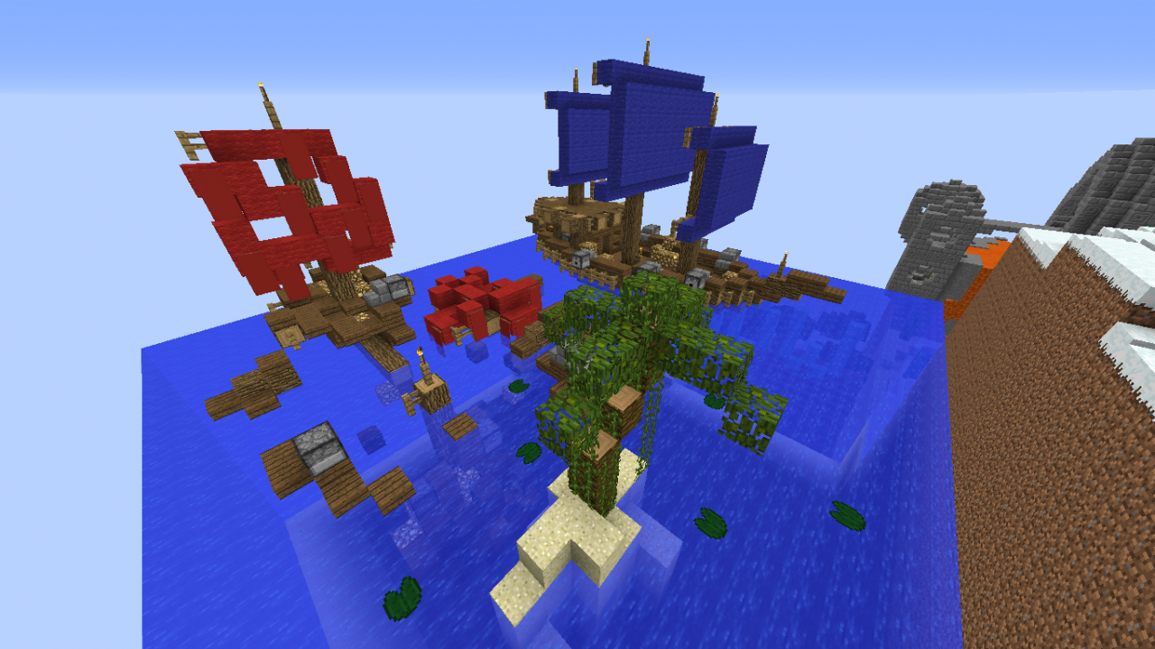 Find the Button: Worlds Minecraft Map