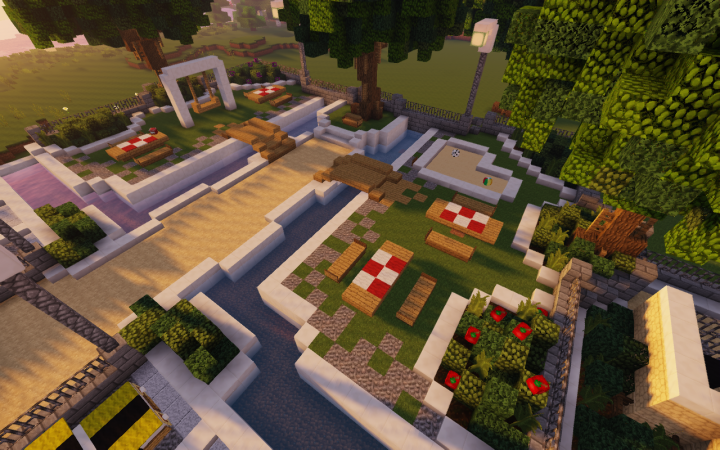 Modern Park // ThreeStreams Build Minecraft Map