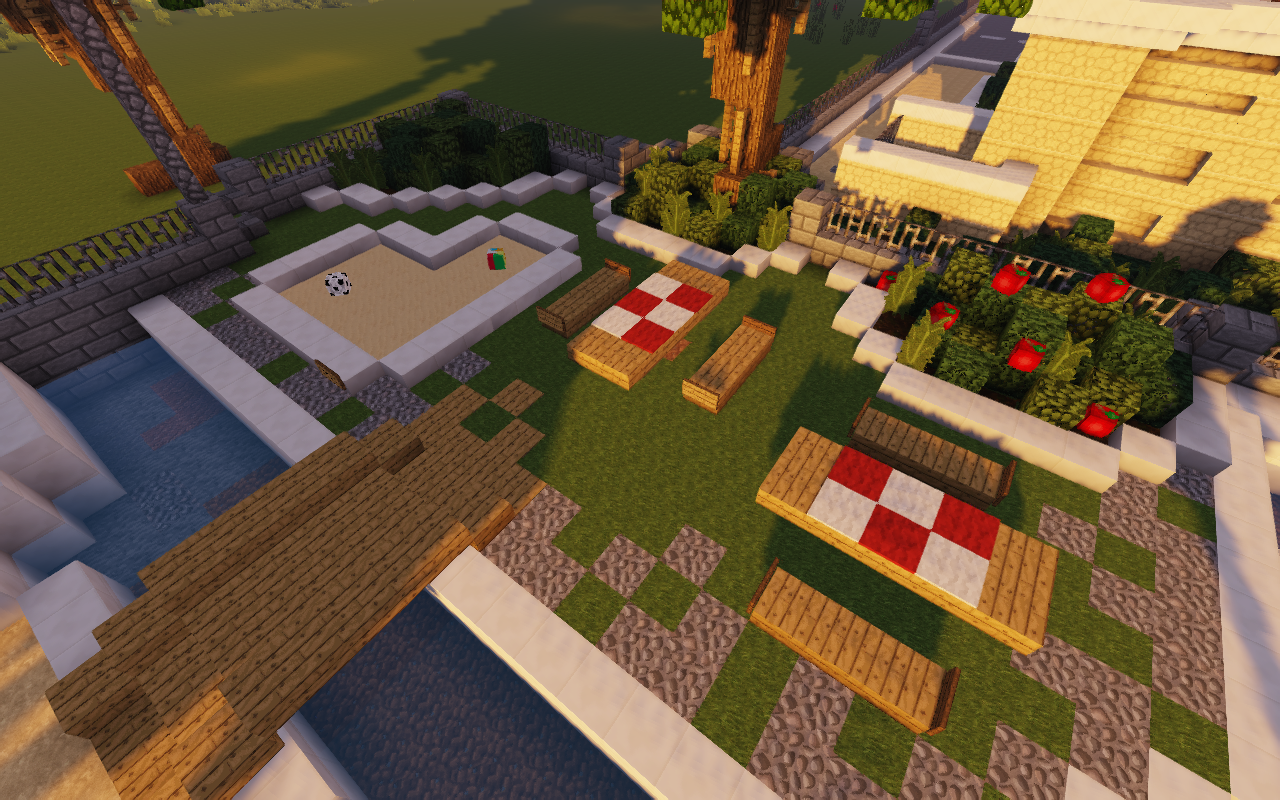 Modern Park // ThreeStreams Build Minecraft Map