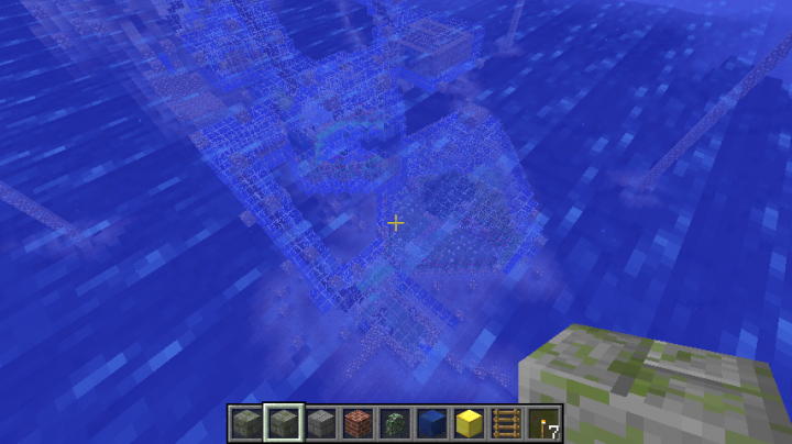 Water palace world Minecraft Map