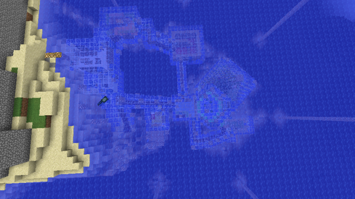 Water palace world Minecraft Map