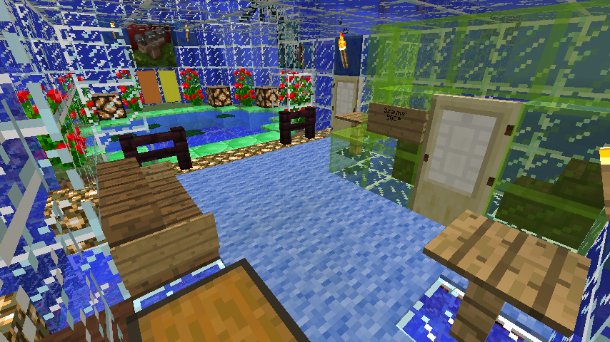 Water palace world Minecraft Map