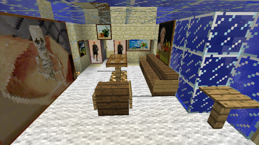 Water palace world Minecraft Map