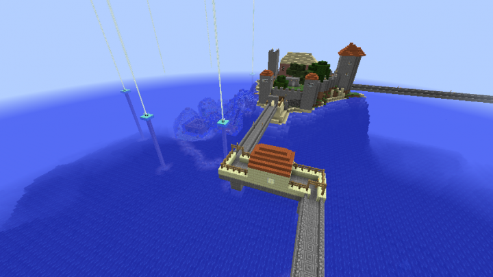 Water palace world Minecraft Map