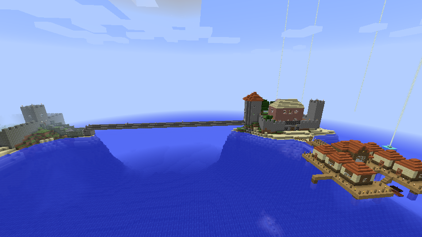 Water palace world Minecraft Map