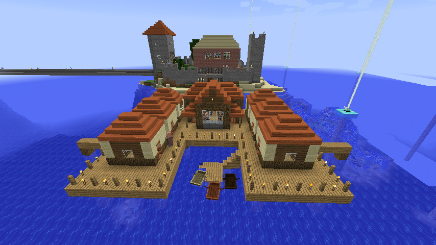 Water palace world Minecraft Map