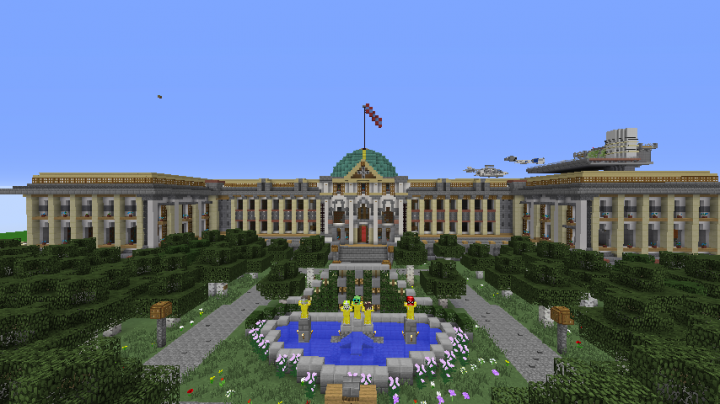The Reawakens Botanical Garden and Library Minecraft Map