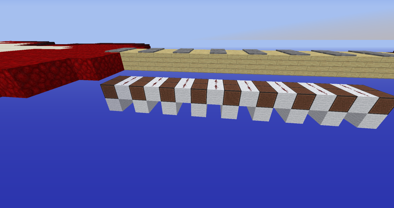 Music with redstone Minecraft Map