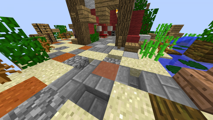 BedWars Oasis MAP+SCHEMATIC Minecraft Map