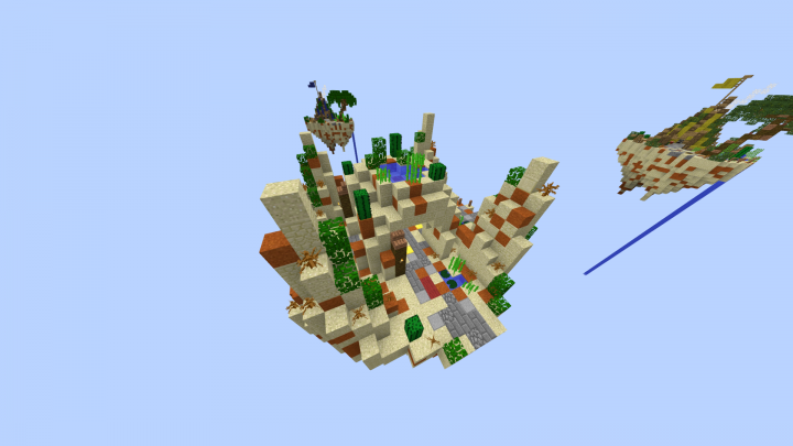 BedWars Oasis MAP+SCHEMATIC Minecraft Map