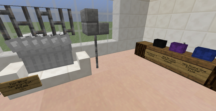 Clothing Shop EmiCatGami - Blocky Fashion Minecraft Map