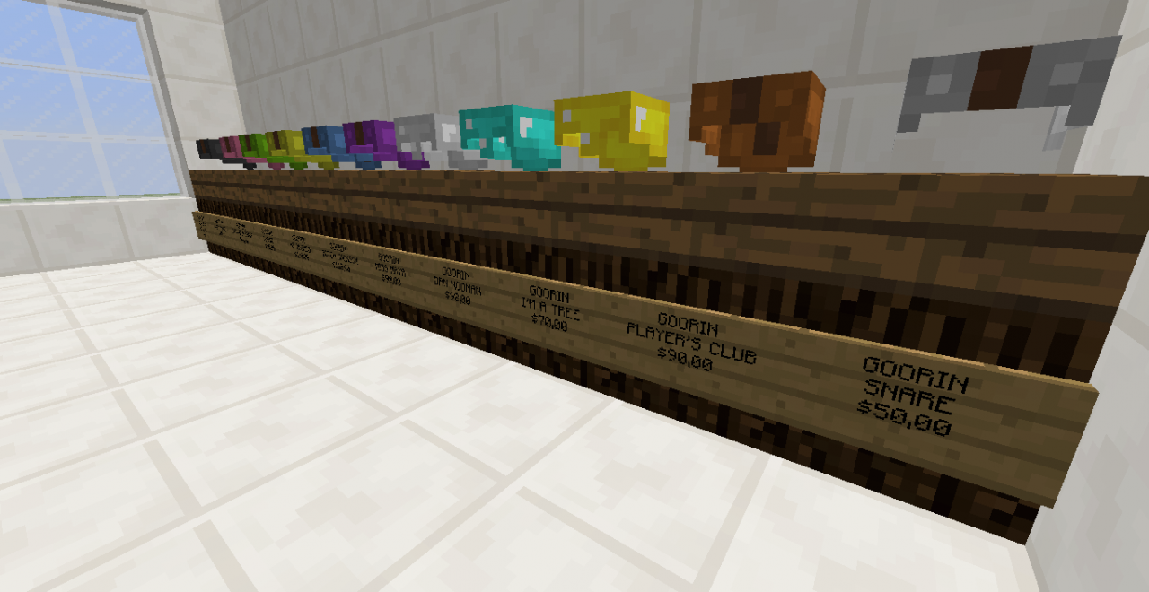 Clothing Shop EmiCatGami - Blocky Fashion Minecraft Map