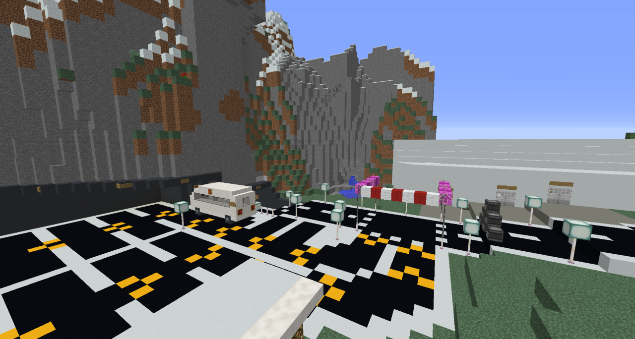 Modern City - with a little bit Redstone Minecraft Map