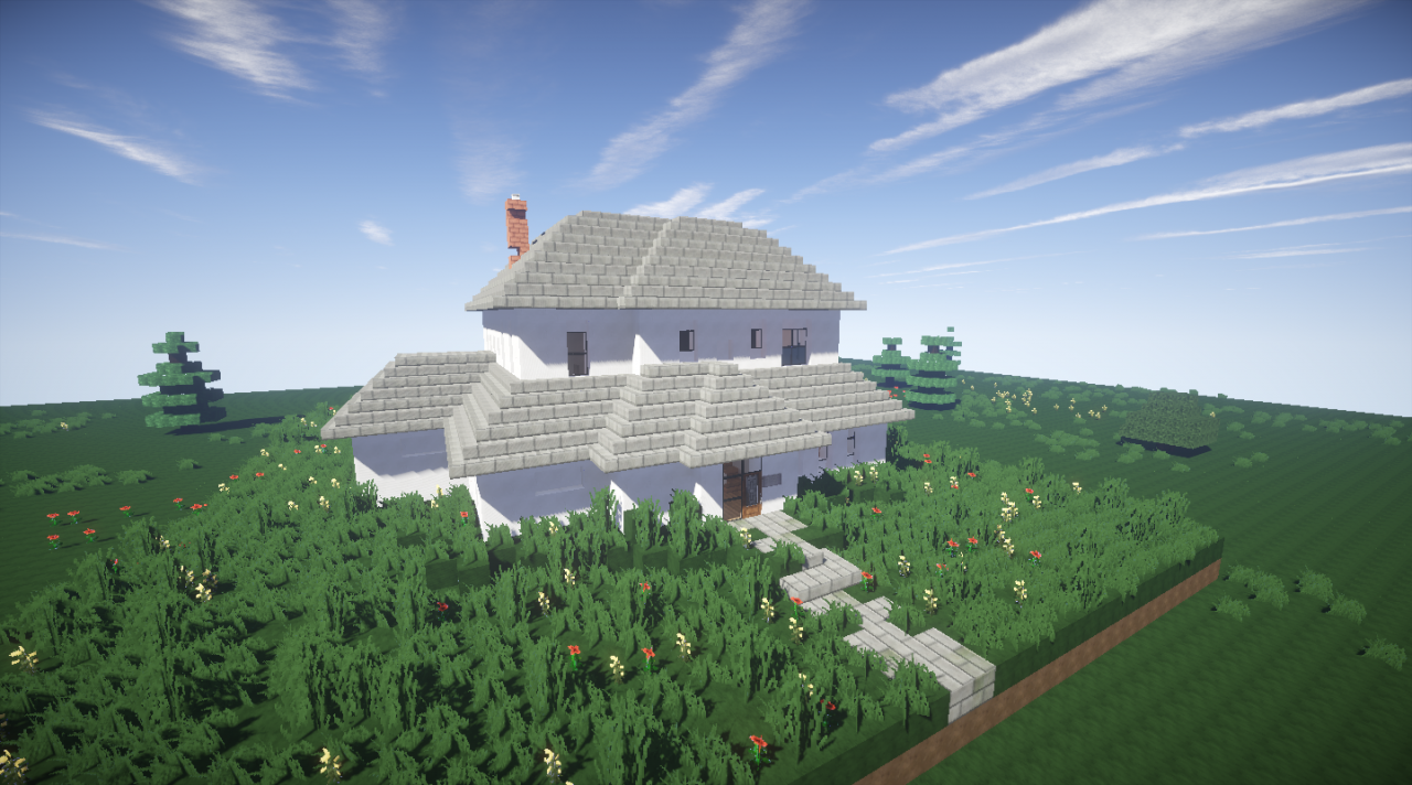 Colonial Family home Minecraft Map