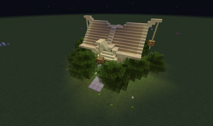 Schematic: Elven House Minecraft Map