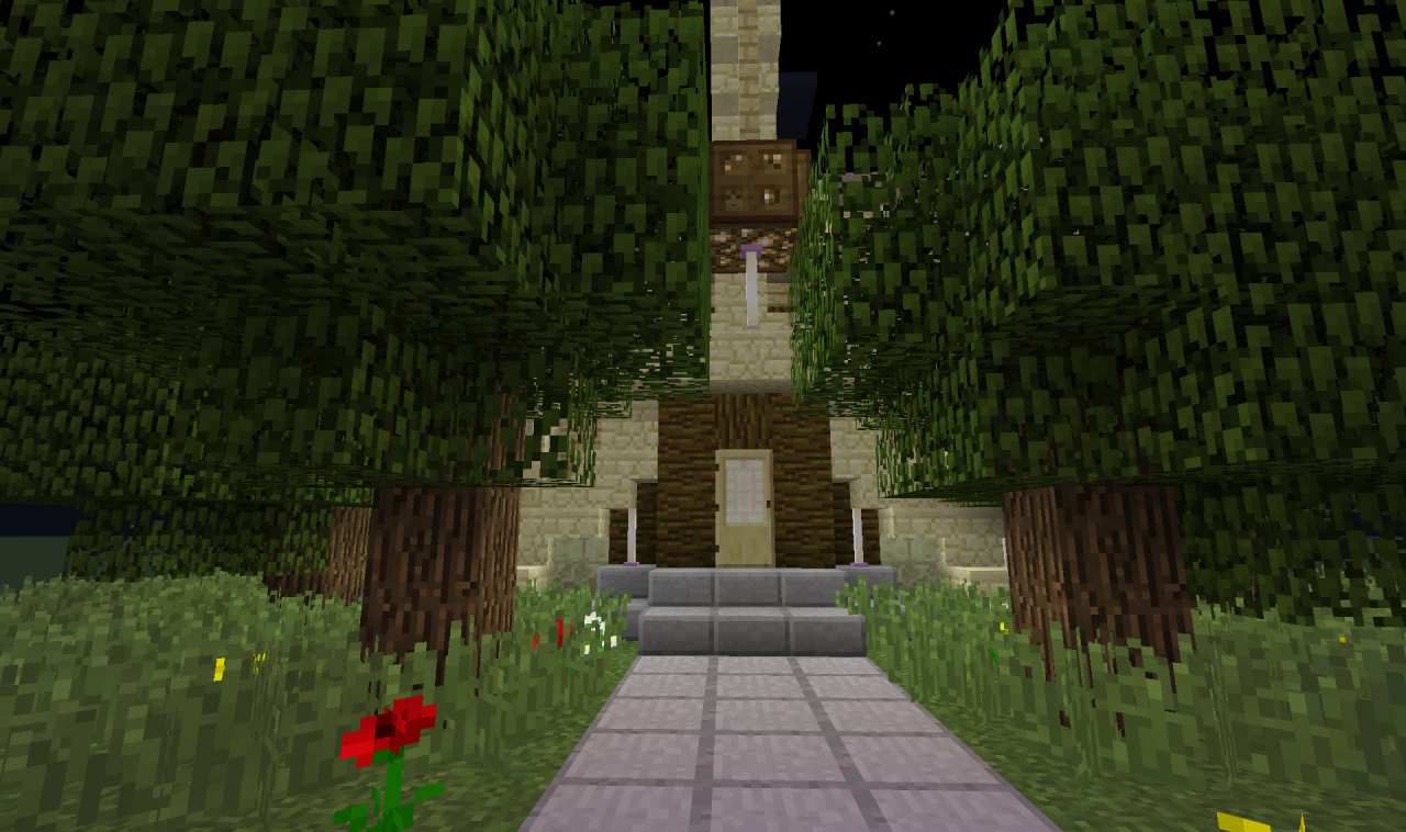 Schematic: Elven House Minecraft Map