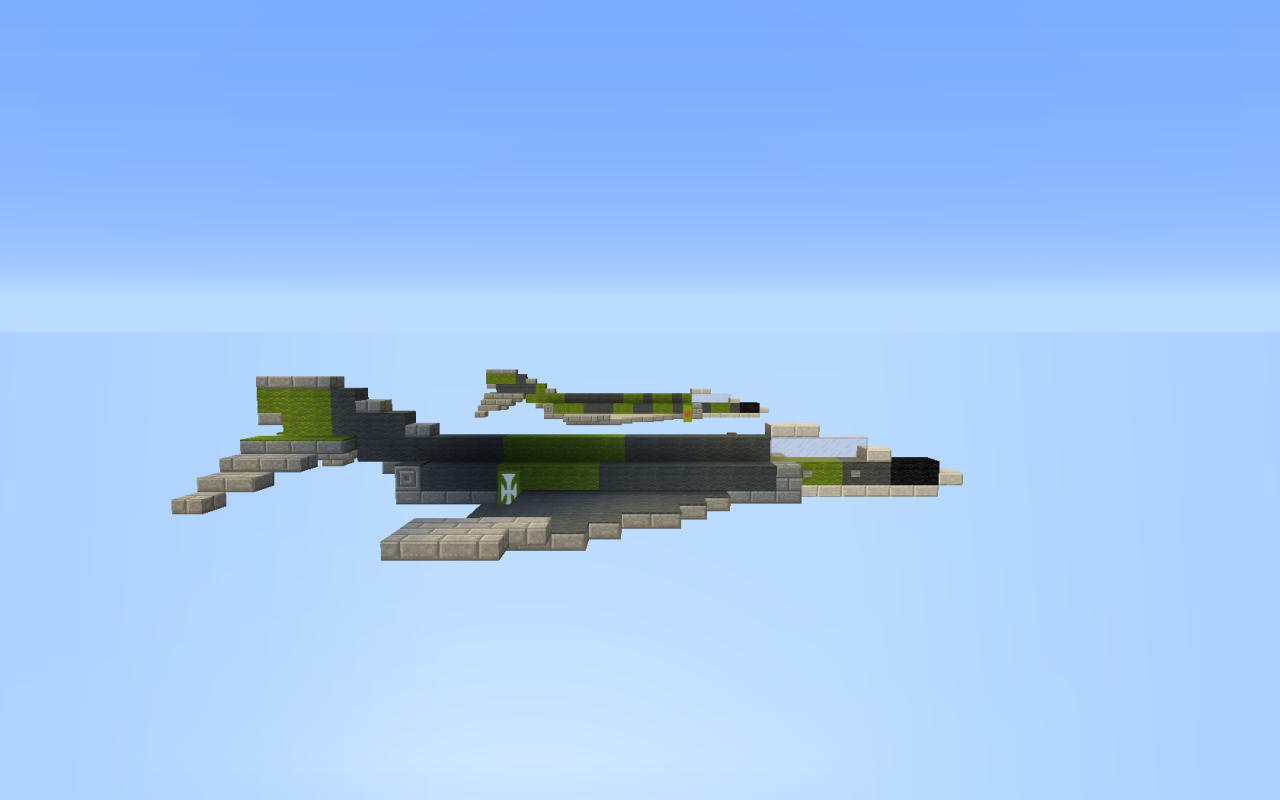 McDonnell Douglas F-4 Phantom II Minecraft Map