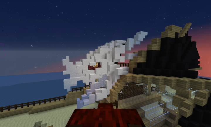 ship dragon Minecraft Map