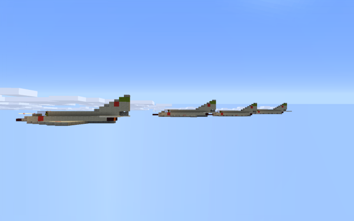 MiG-21 "Fishbed" Minecraft Map