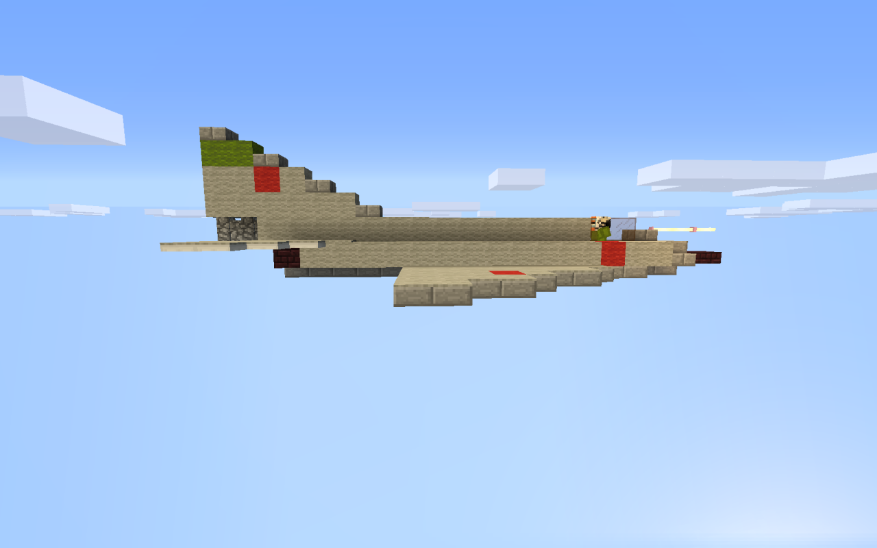 MiG-21 "Fishbed" Minecraft Map