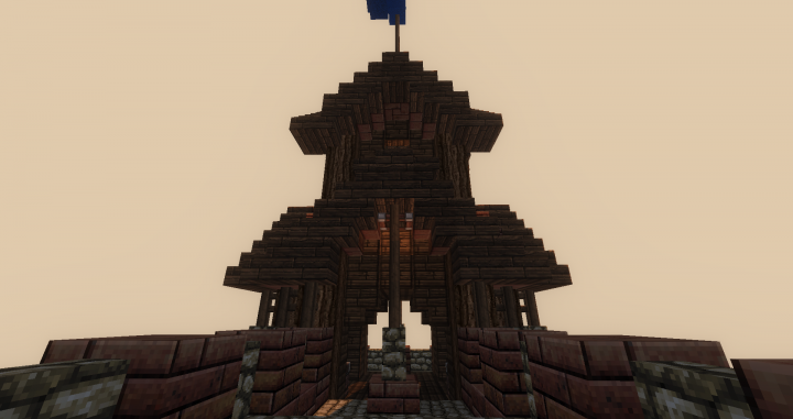 Medieval Gatehouse Minecraft Map