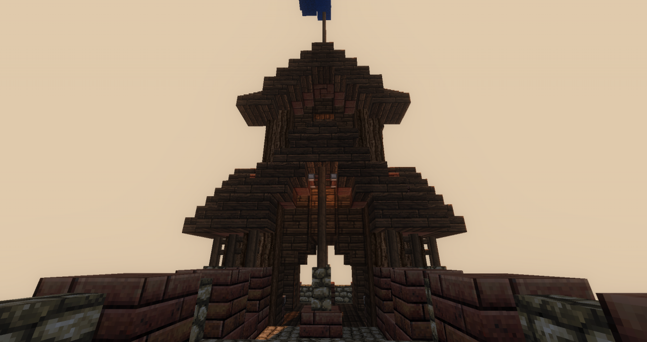Medieval Gatehouse Minecraft Map