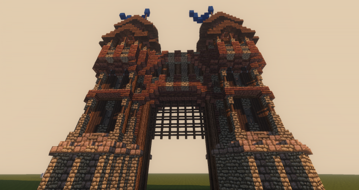 Medieval Gatehouse Minecraft Map