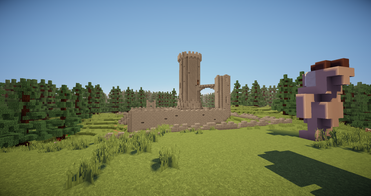 AttackOnTitan - Utgard Castle Minecraft Map