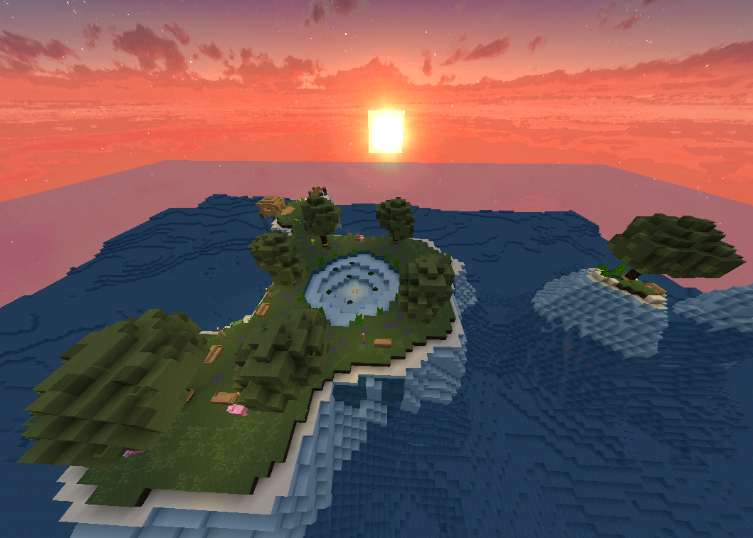 Clay Island Minecraft Map