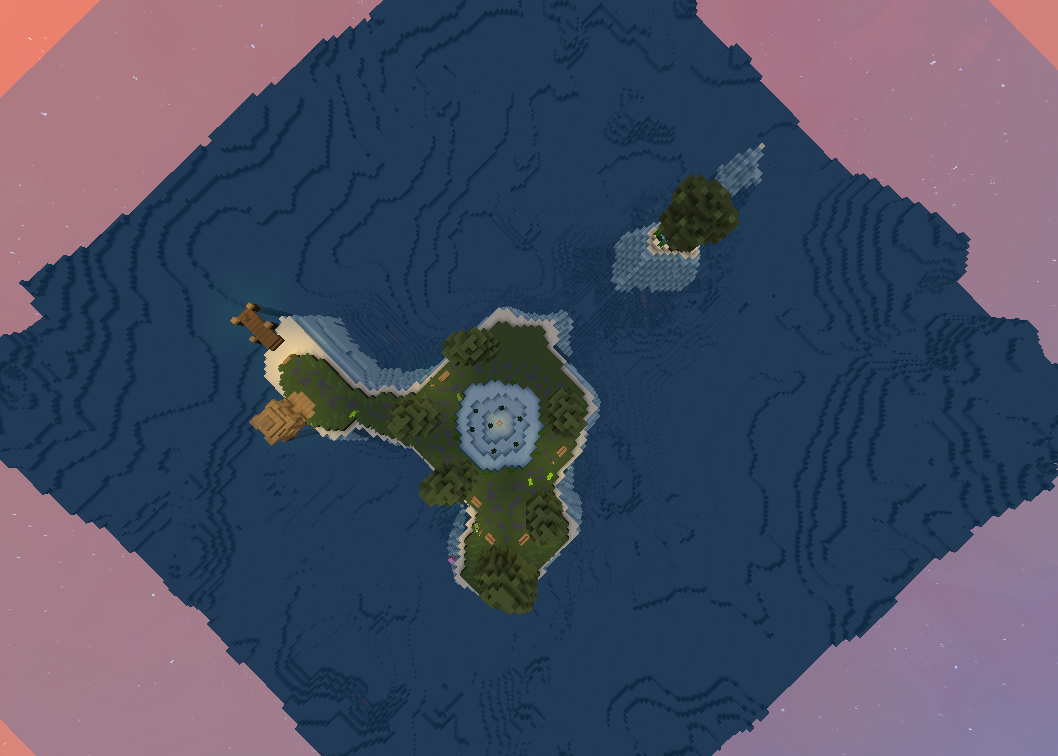 Clay Island Minecraft Map