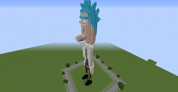 Rick Sanchez Minecraft Map