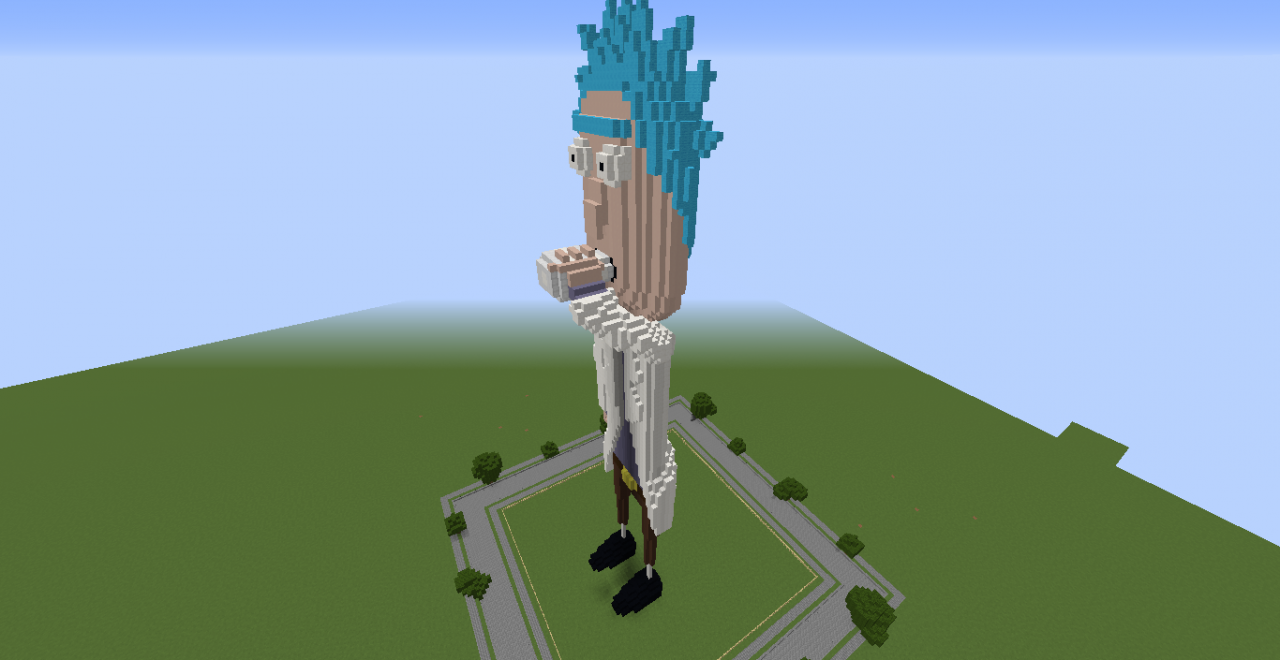 Rick Sanchez Minecraft Map