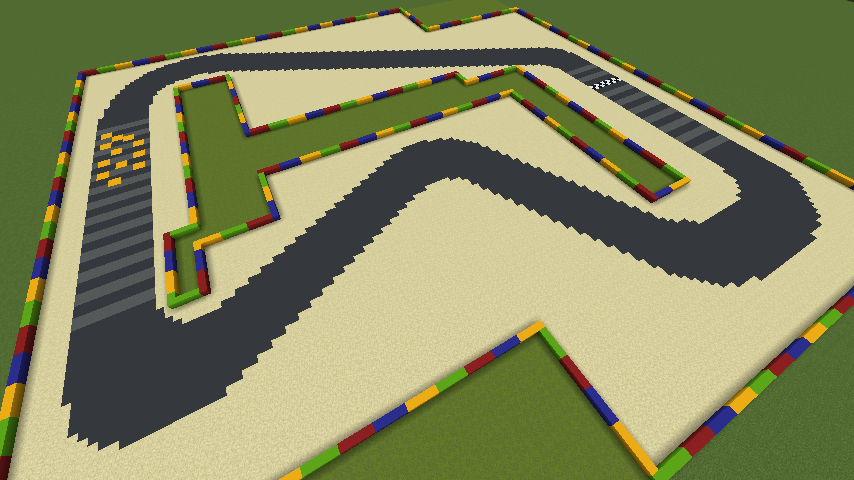 (WIP)Mario Kart maps in Minecraft 1.12!! Minecraft Map