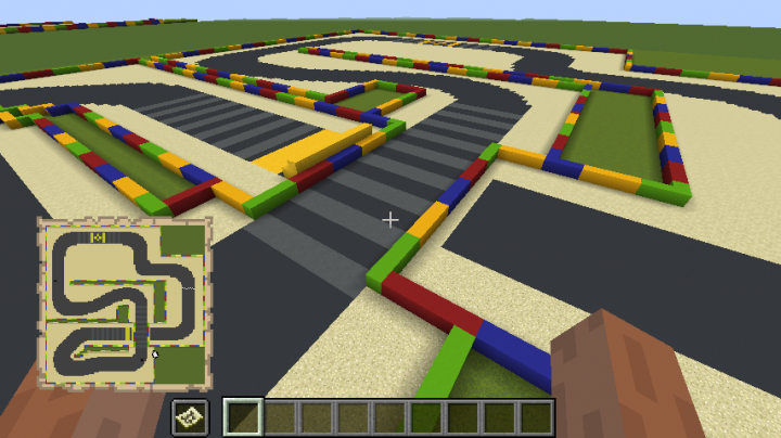 (WIP)Mario Kart maps in Minecraft 1.12!! Minecraft Map