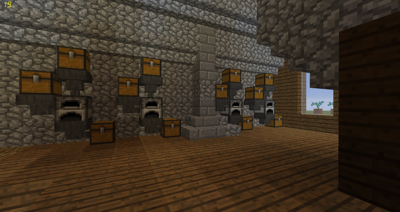 Blue Builds Rustic House Minecraft Map