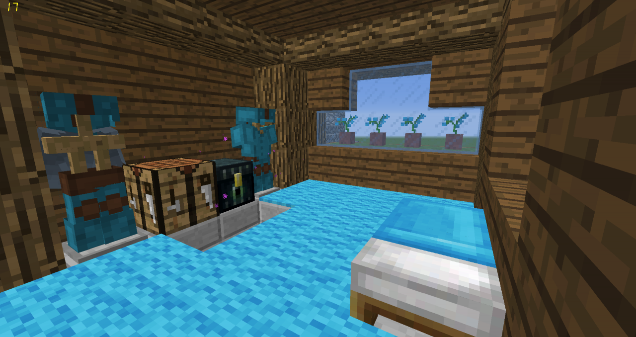 Blue Builds Rustic House Minecraft Map