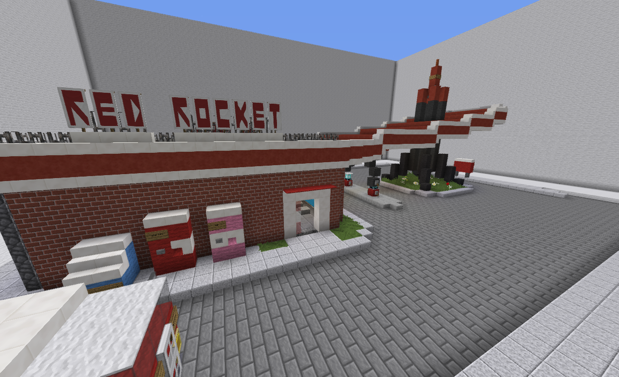 Red Rocket "cleaned" | Fallout 4 Minecraft Map