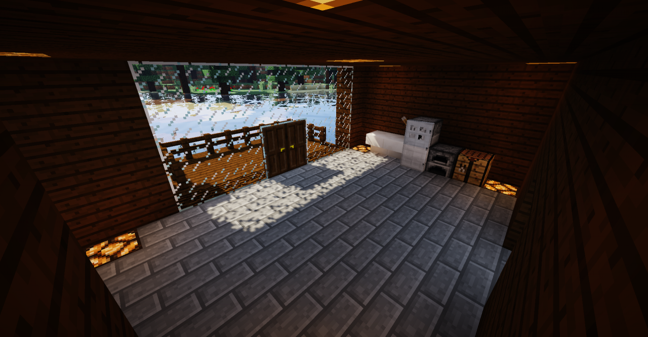 A "Cabin in the woods" Minecraft Map