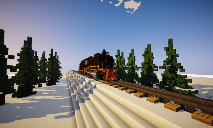 SO17-2211- Steam train Minecraft Map