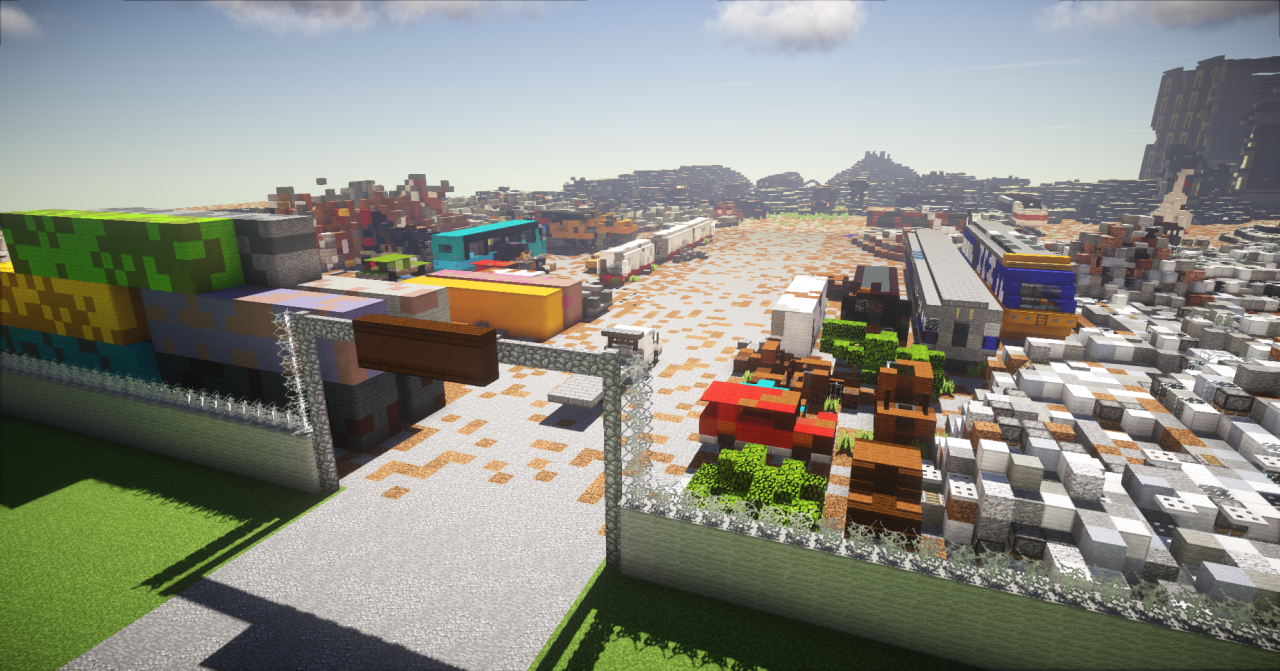 Valtero Wrecking Center Scrapyard Minecraft Map