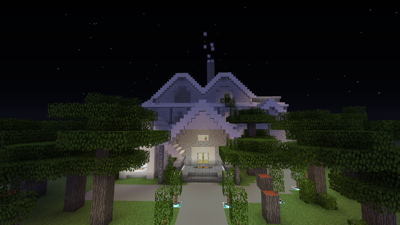 futuristic modern house by You. Minecraft Map