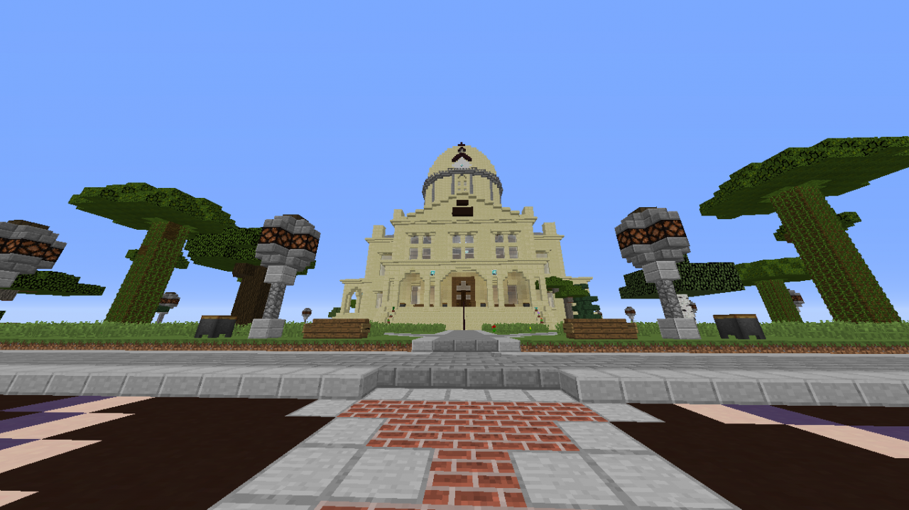 Winterset Iowa, full town Minecraft Map