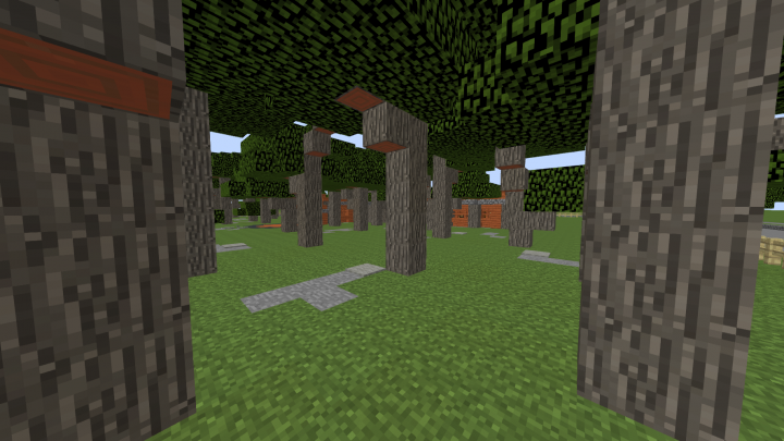 The Acacia Summer Home - Behind The Picket Fence Entry Minecraft Map