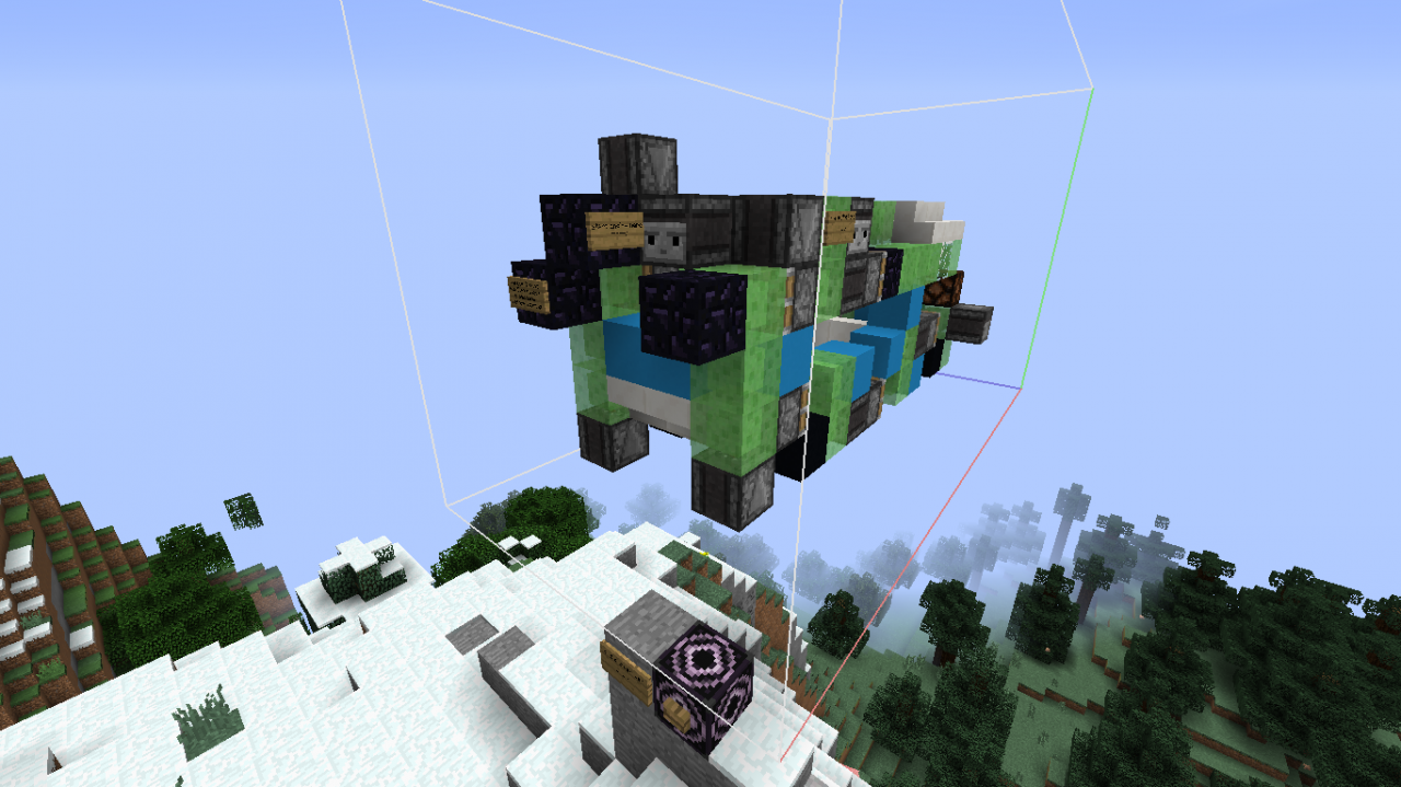 Mumbo Jumbo's camper van Minecraft Map