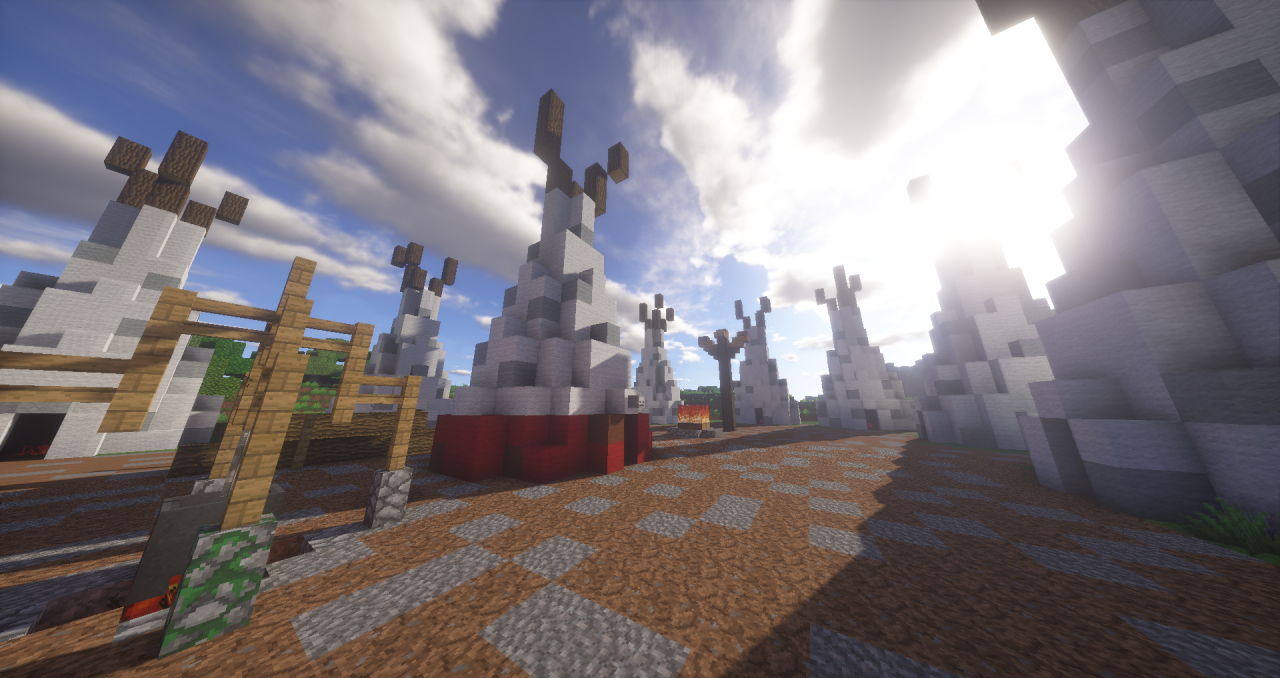 Indians camp Minecraft Map