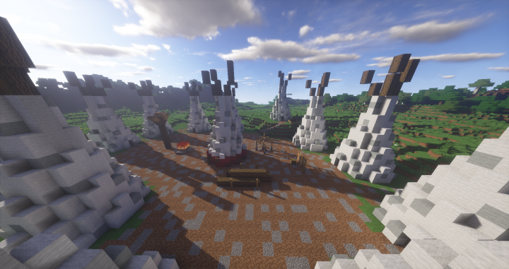 Indians camp Minecraft Map